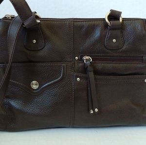 Stone & Co. | Bags | Stone Co Genuine Leather Multi Pocket Bag | Poshmark